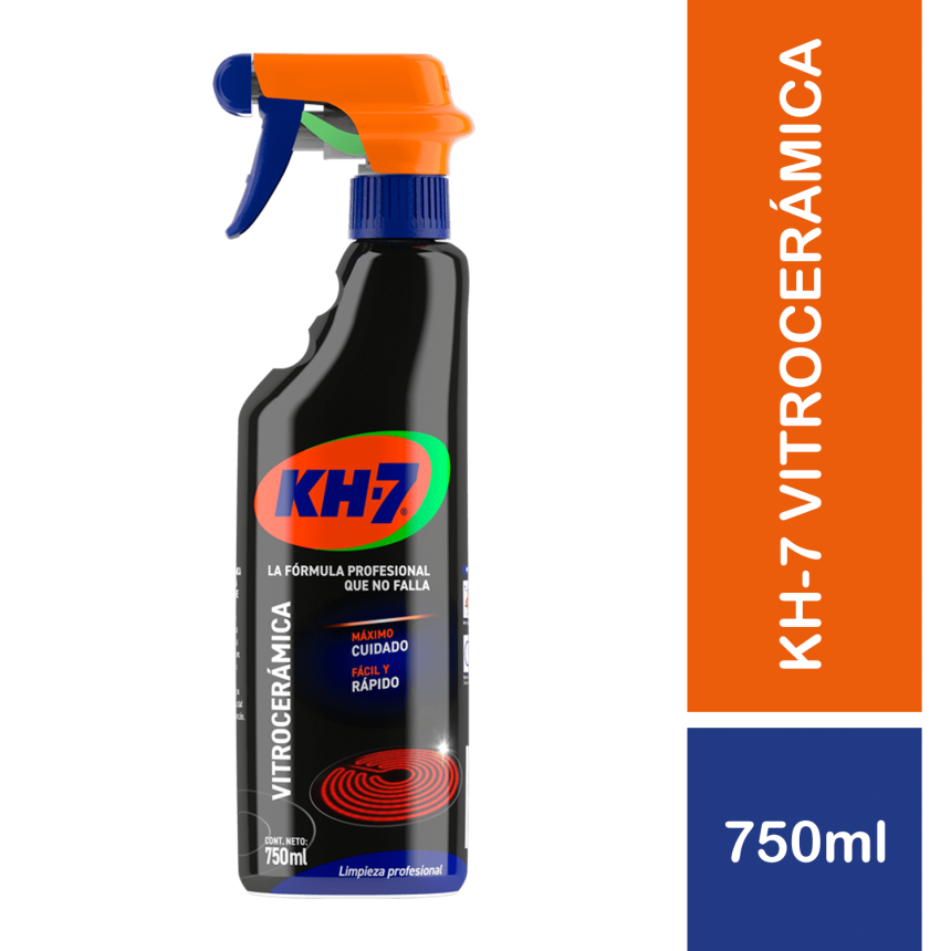 Limpiador de Vitrocerámicas con Gatillo 750 ml - KH-7 - RGC Distribución